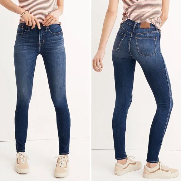 Madewell | Jeans | New Madewell Highrise Skinny Jeansin Danny Wash 25 ...